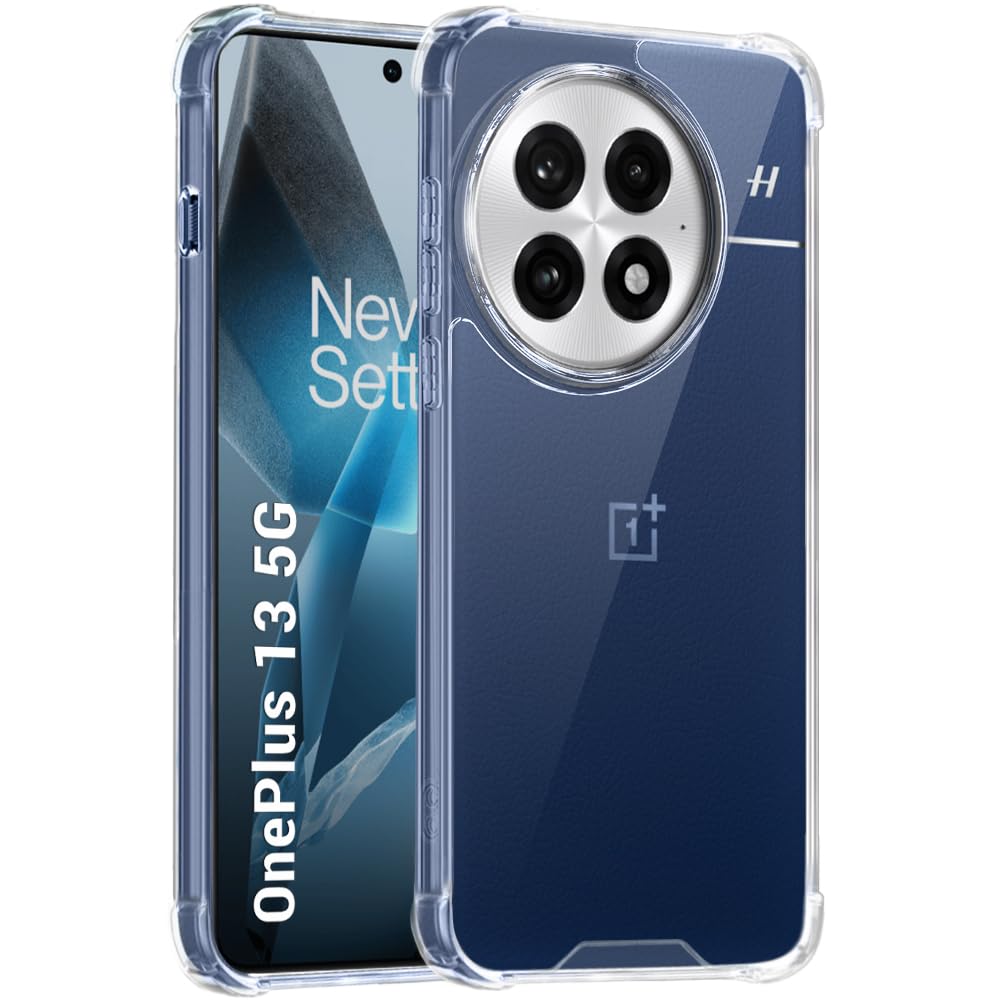 TheGiftKart Crystal Clear Back Cover Case for OnePlus 13 5G | 360 ...