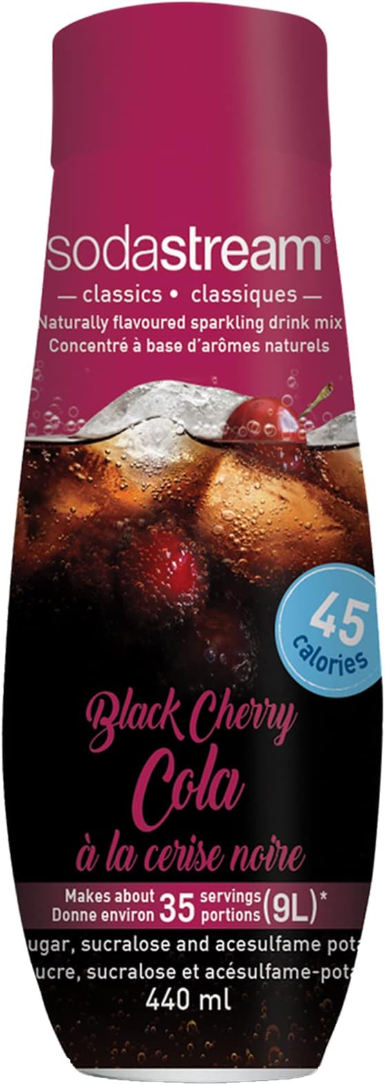 Sodastream Classic Cola Black-Cherry, 440 Milliliters : Amazon.ca ...