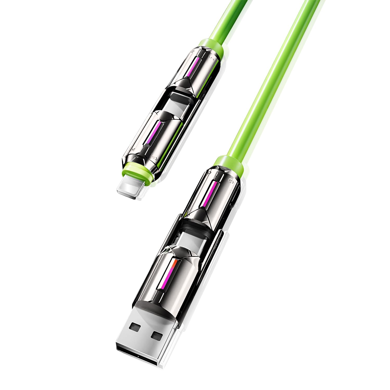 Verilux 4 in 1 Type C Cable 4Ft/1.2M, PD 240W Multi C Type Cable Fast ...