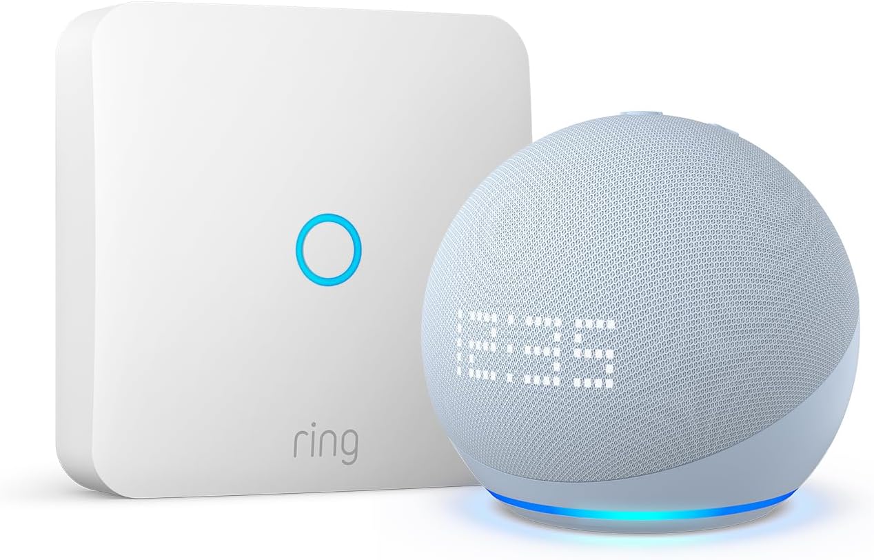 100 euros menos por este pack de Echo Dot 5 con reloj digital y un ...