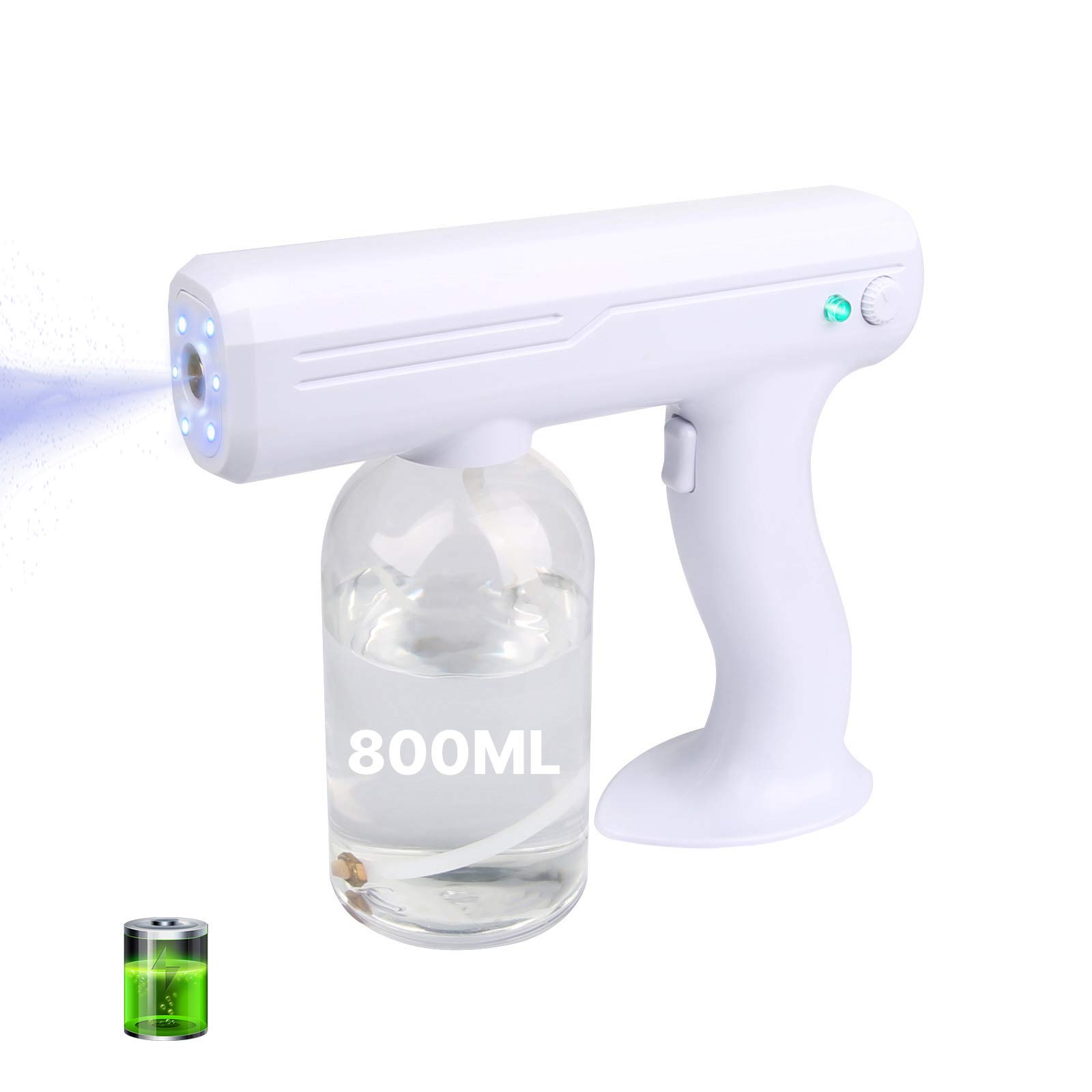 Gulito Cordless Electric Fogger Sprayer Disinfectant Steam Fogger ...