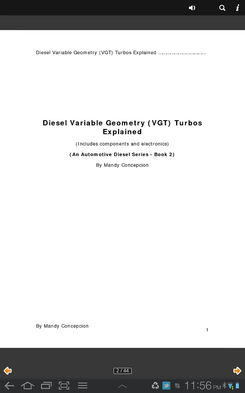 Diesel VGT Turbos Explained - App on Amazon Appstore