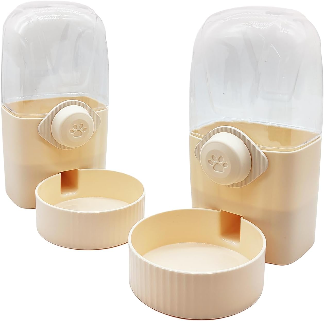 Amazon.com : Hamiledyi 2PCS Rabbit Water Bottle Hanging Automatic Water ...