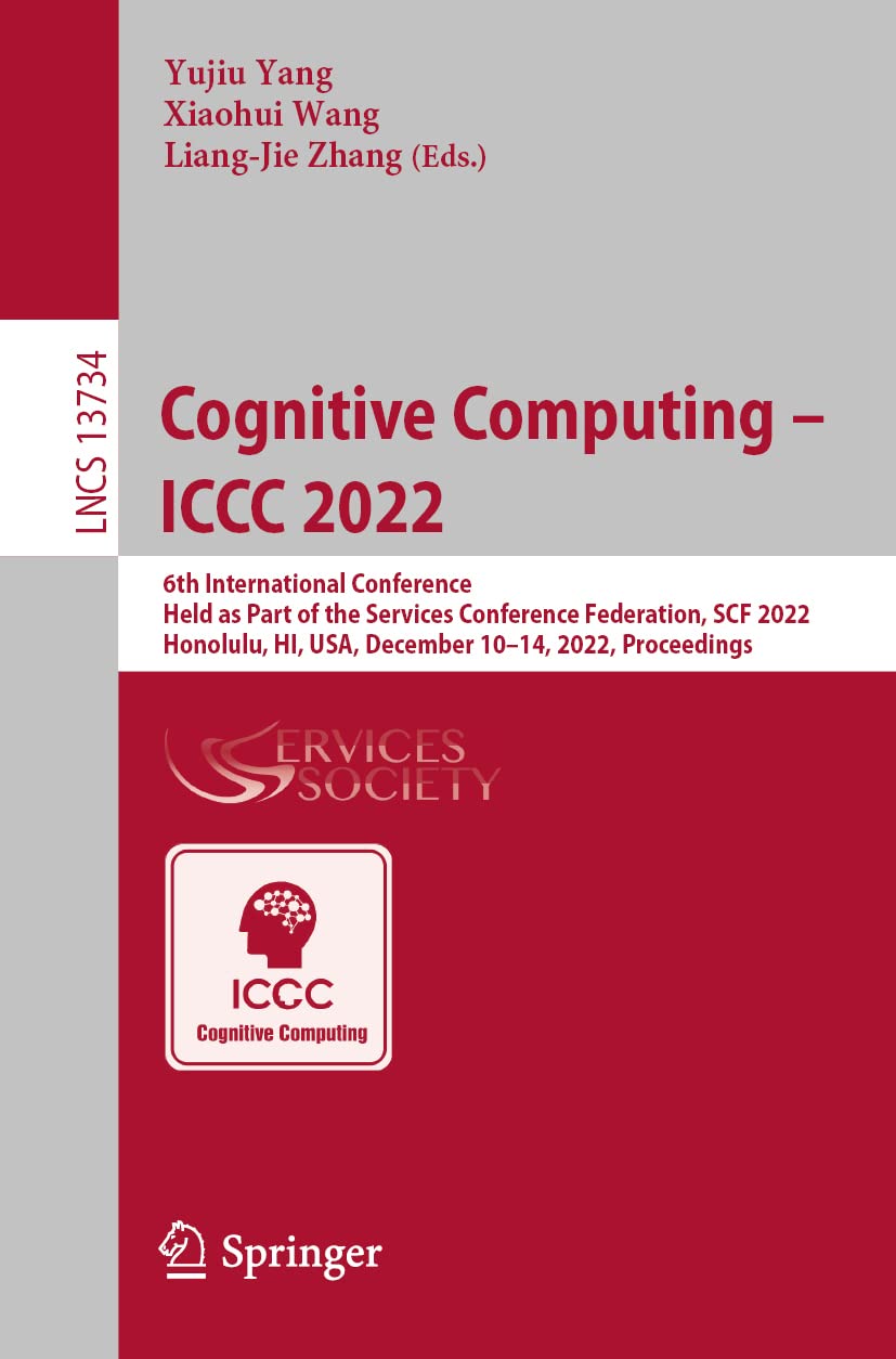 Amazon | Cognitive Computing – ICCC 2022: 6th International Conference ...