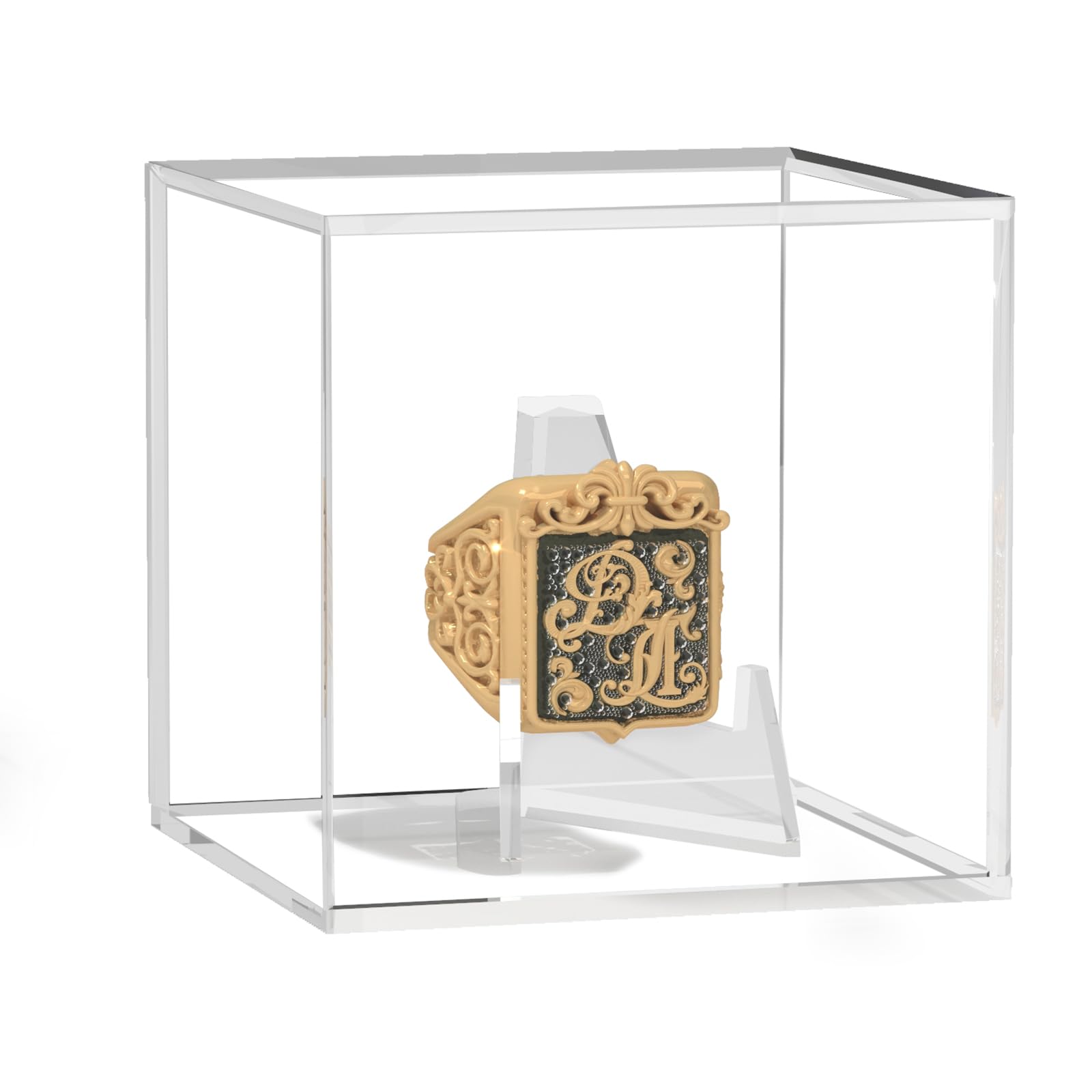 Amazon.com: Championship Ring Display Case, Clear Baseball Ring Case ...