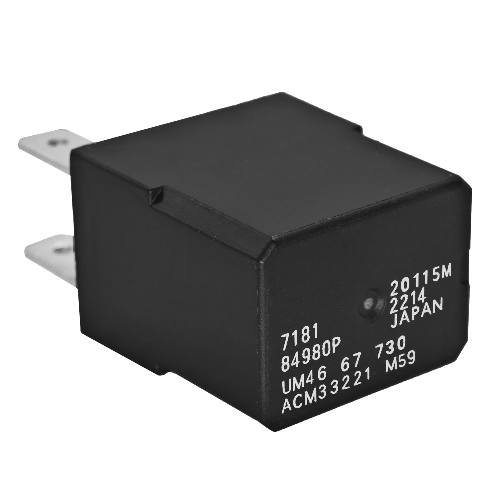 12v Relay 2Pc/Set ACM33221 30A Multipurpose Automotive Relay 12vdc ...