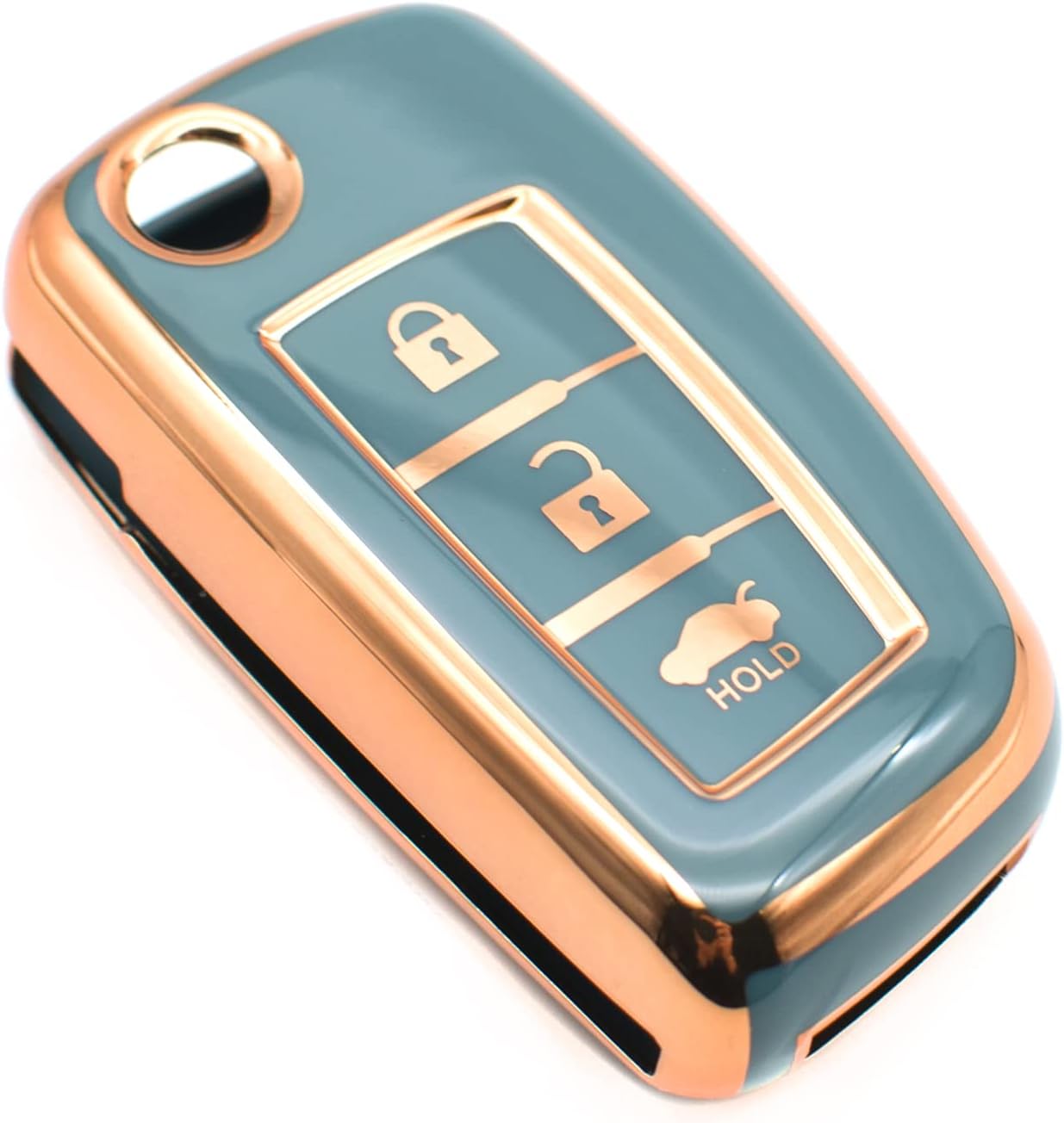 Amazon.com: OCESTORE 2 PCS 3 Button Car Key Fob Keyless Control Entry ...