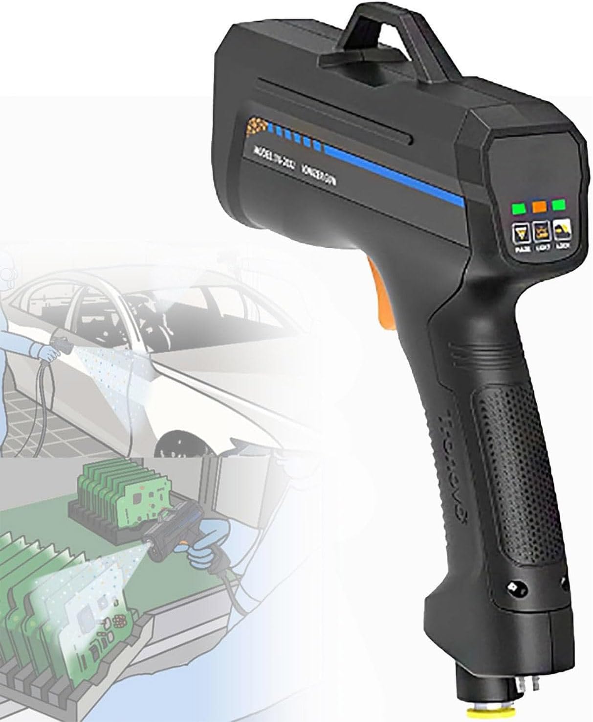 Amazon.com: Anti Static Gun Ionizing Air Gun, Cordless Anti Static Gun ...