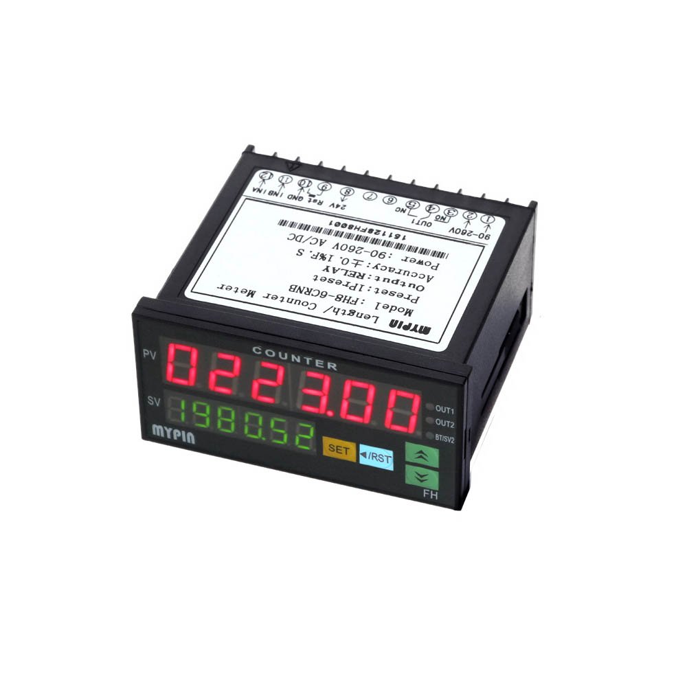 Digital Counter Mini Length Batch Meter 1 Preset Relay Buy Digital