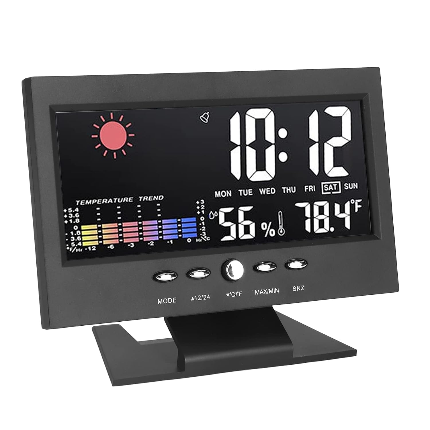 Amazon.com: Weather Station Wireless Indoor Outdoor Thermometer ...