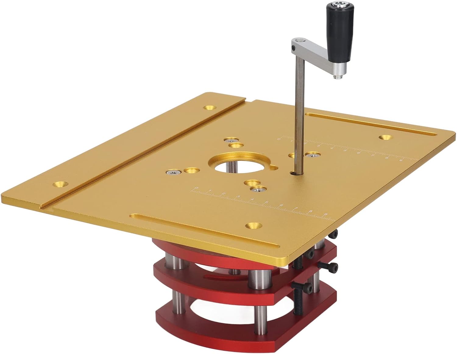 Router Table DIY Kit, Router Table System Base Plate Router Lifting ...