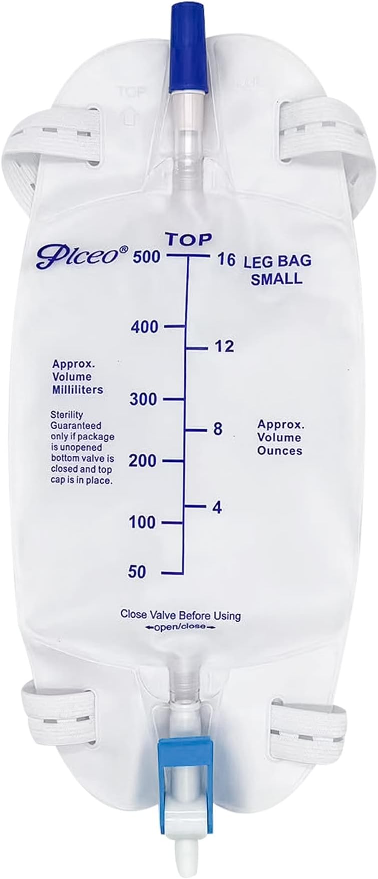 Amazon.com: Easy-Tap Leg Bag Urinary Drainage Bag, 1000ml, Anti-Reflux ...
