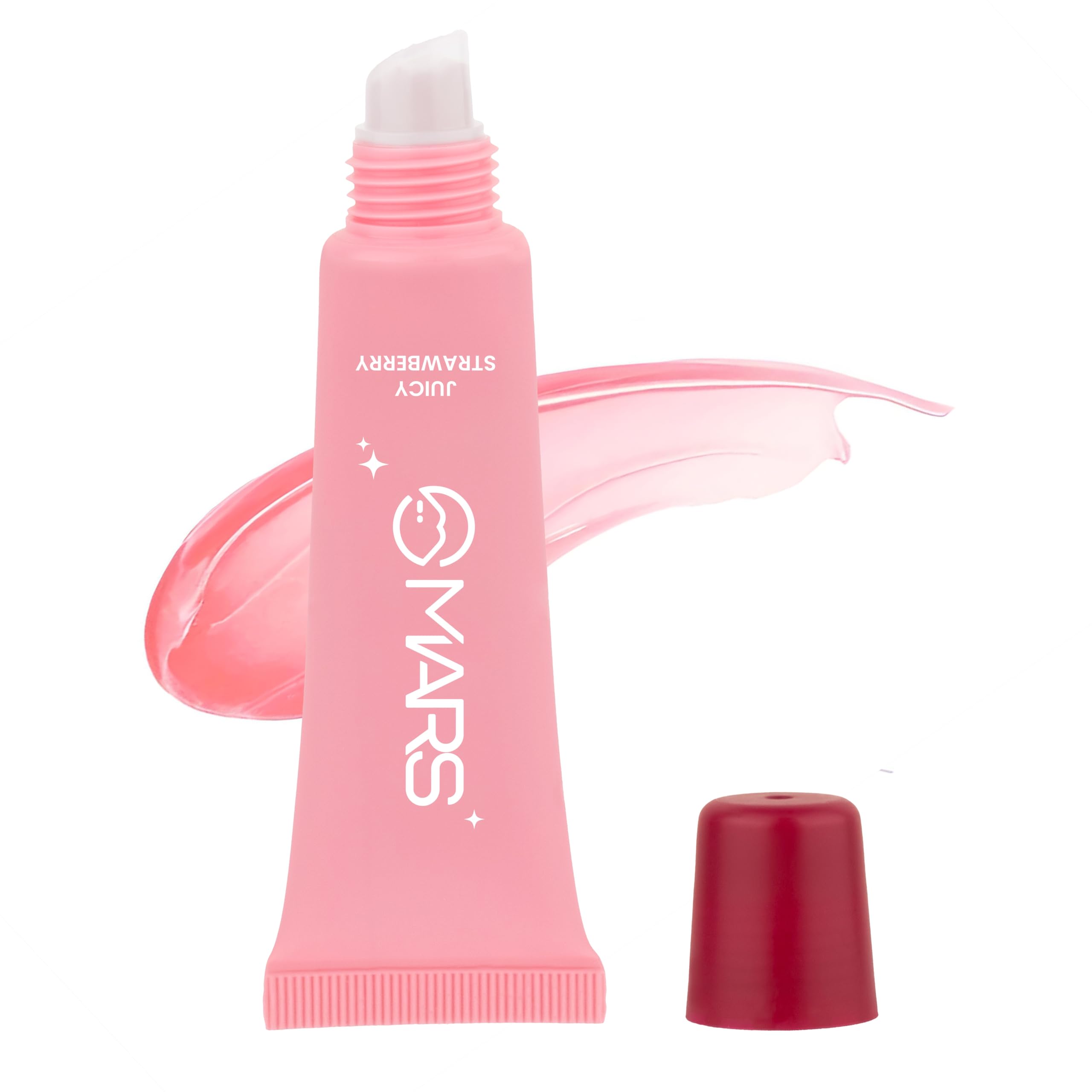 MARS Lippy Top Hydrating Lip Gel (10ml) (02-JUICY STRAWBERRY ...