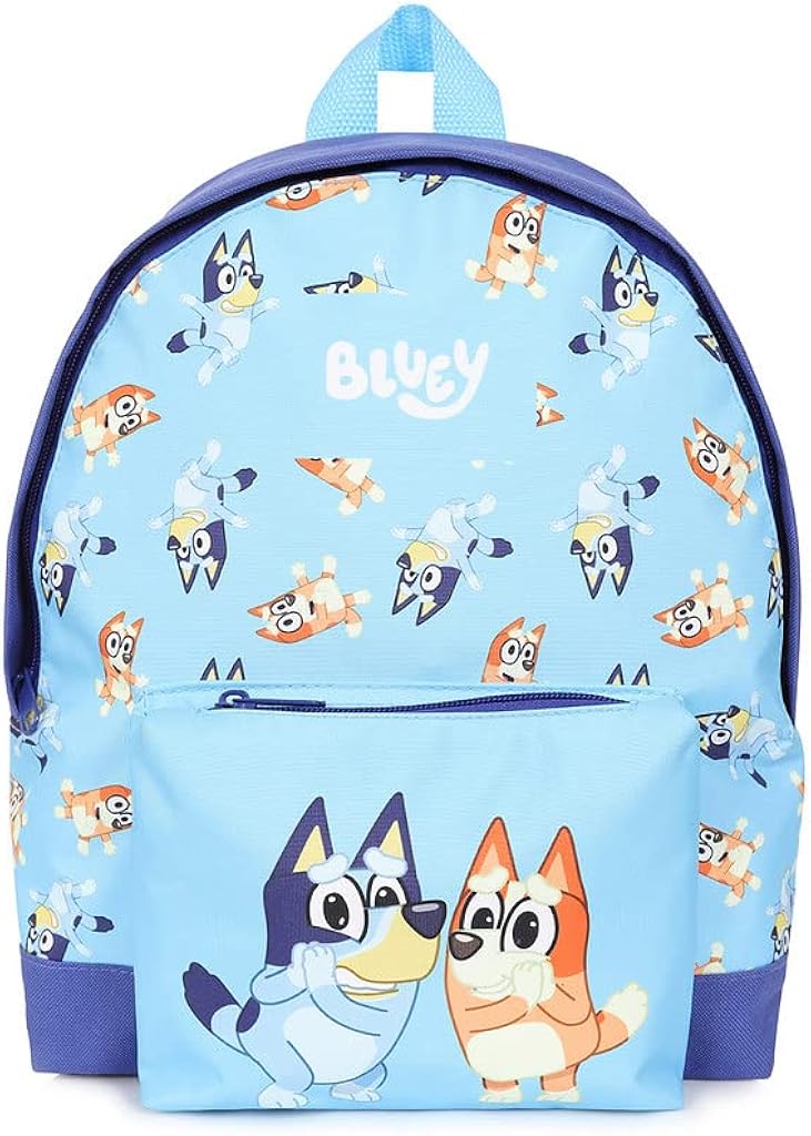 Bluey & Bingo Sac à dos pour enfant Bleu, bleu : Amazon.fr: Mode