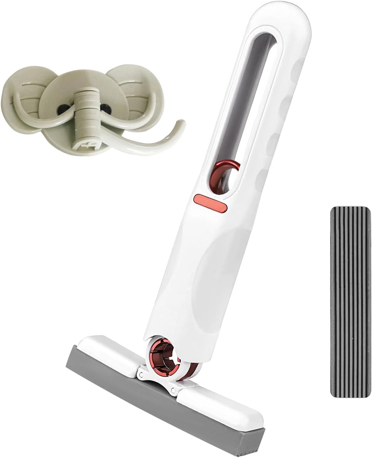 Amazon.com: Mini Mop Portable Wet Mop Self-Squeeze Short Mop Mini Lazy ...