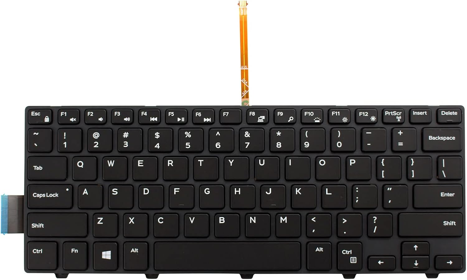 Amazon.com: Replacement Keyboard for Dell Inspiron 14 3000 Series 3441 ...