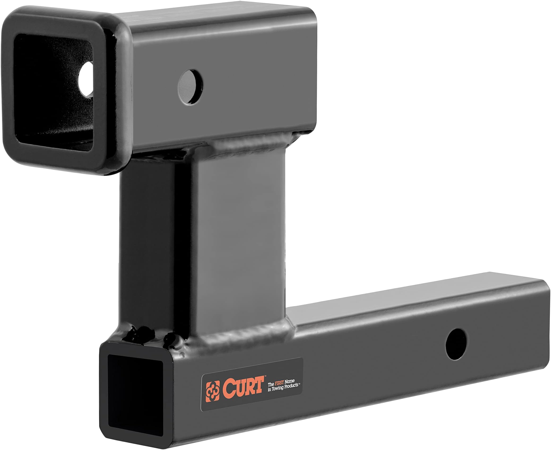 Amazon.com: CURT 45808 Trailer Hitch Adapter, 2-Inch Receiver, 6-in ...