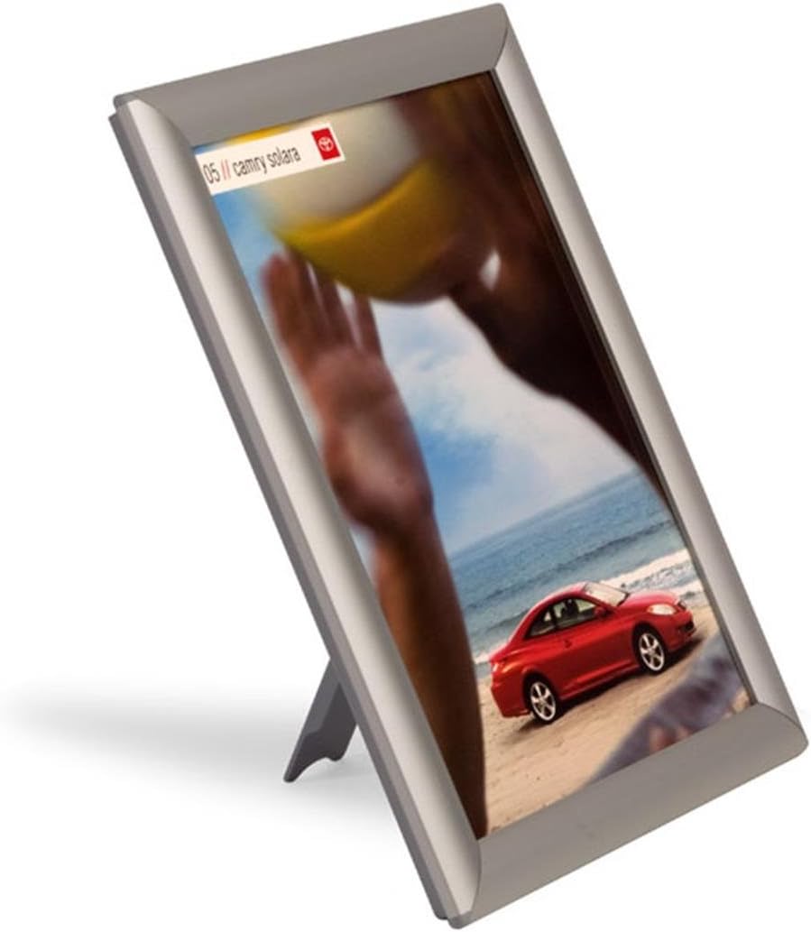 Amazon.com - Displays2go Set of 3 - Silver Document and Certificate ...