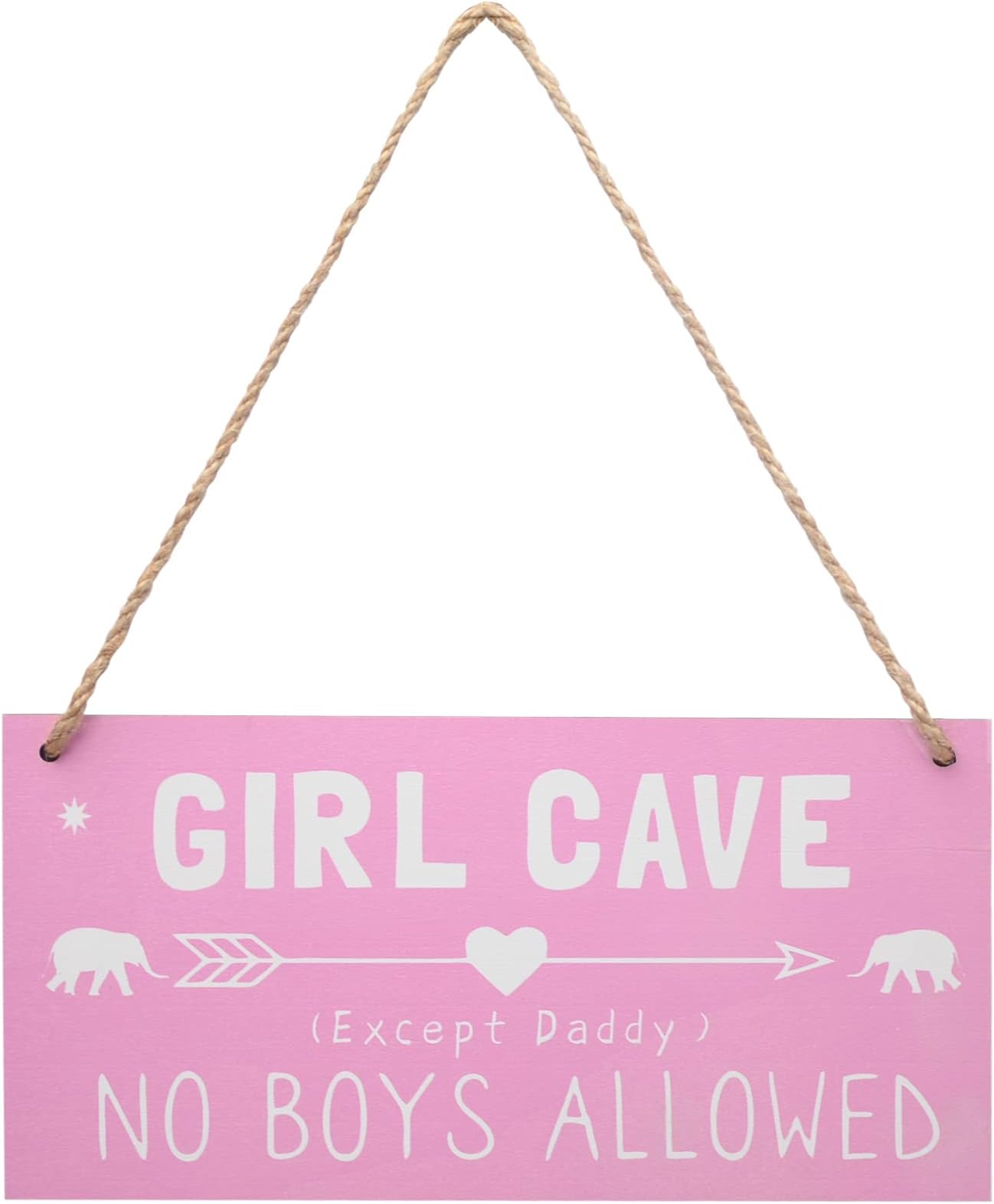 Amazon.com: YOYI ART No Boys Allowed Sign for Girls - Pink Metal Tin ...