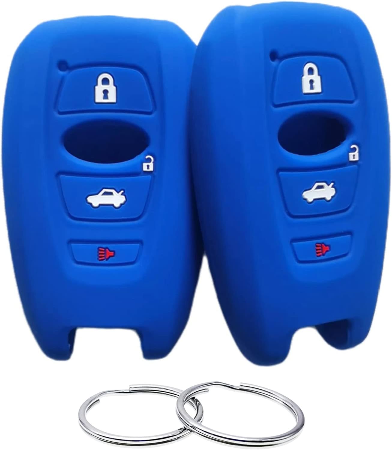 REPROTECTING Silicone Rubber Key Fob Cover Compatible with Subaru ...