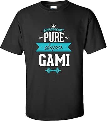 Amazon.com: 100 Percent Pure Super Gami - Unisex Tshirt Black S ...