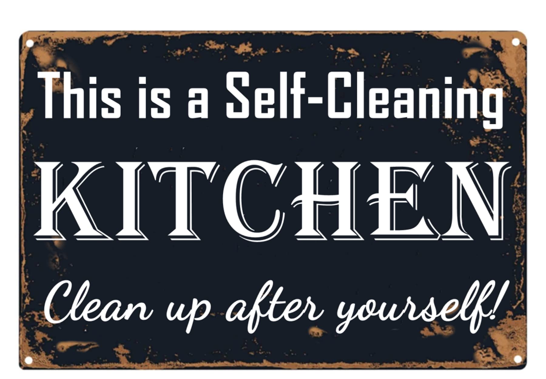 Amazon.com: This is a Self-Cleaning Kitchen Clean Up After Yourself ...