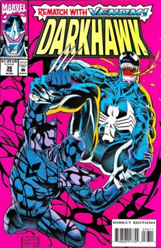 Amazon.com: Darkhawk #36 (Venom): Danny Fingeroth, Tod Smith: Books