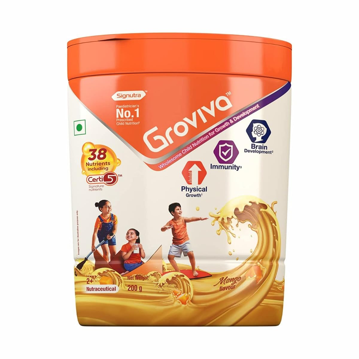 Groviva Mango - Pack of 200g Powder : Amazon.in: Health & Personal Care