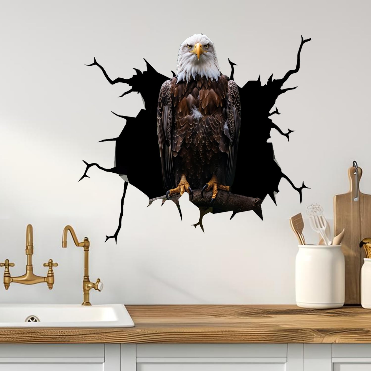 Large Patriotic Eagle Decals Amazon.com Rogue River Tactical Large