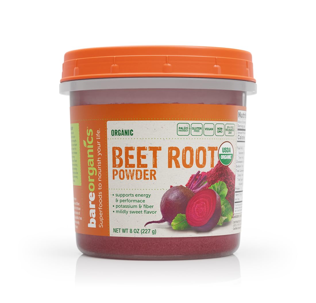 Amazon.com: BareOrganics Beet Root, Superfood Powder, Dietary ...