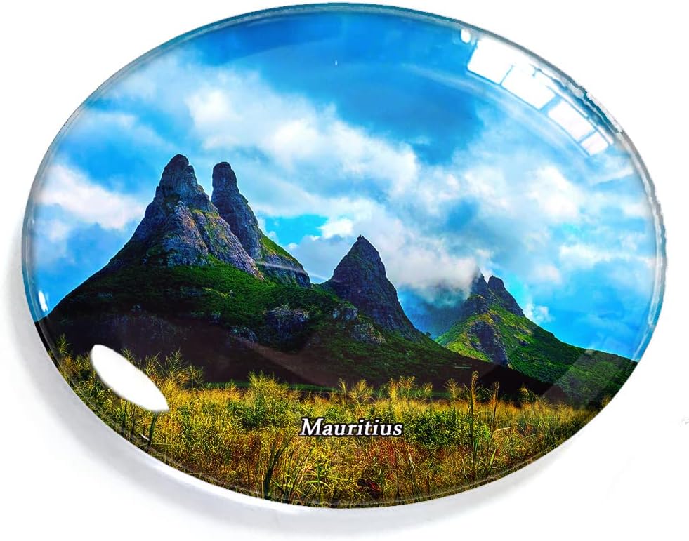 Amazon.com: Mauritius Magnet Fridge Refrigerator Freezer Magnet Sticker ...