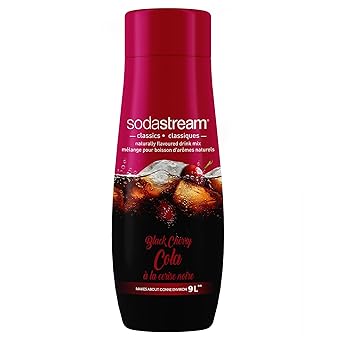 Amazon.com: SodaStream Black Cherry Cola Syrup, 14.8 Fluid Ounce ...