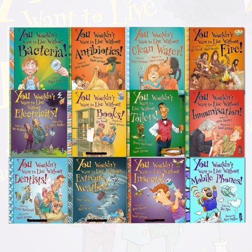 You Wouldn't Want to Live Without Series 12 Books Bundle Collection ...