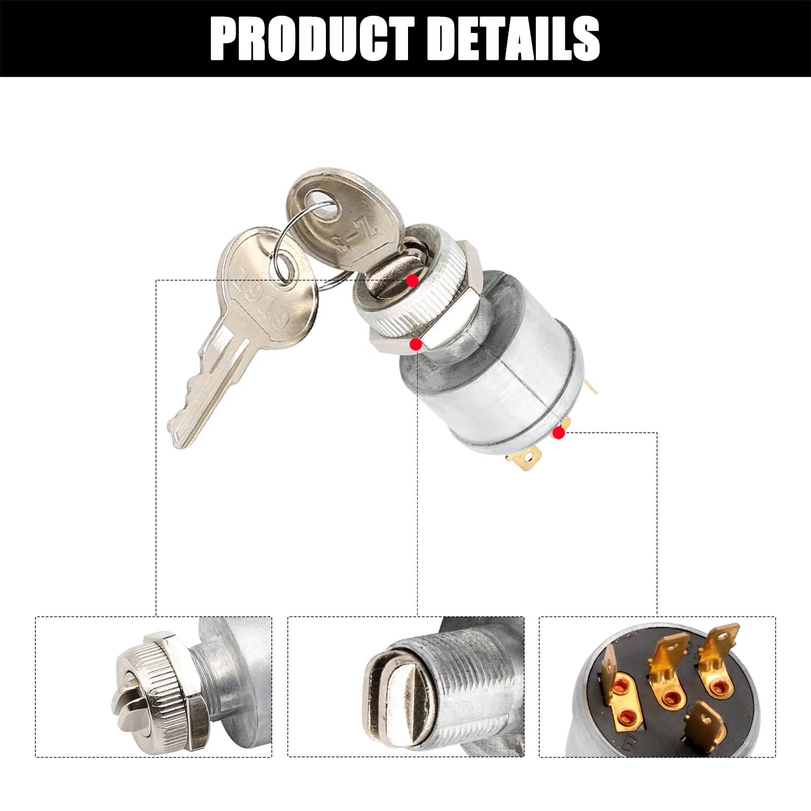 Snapklik.com : EZGO TXT Ignition Switch