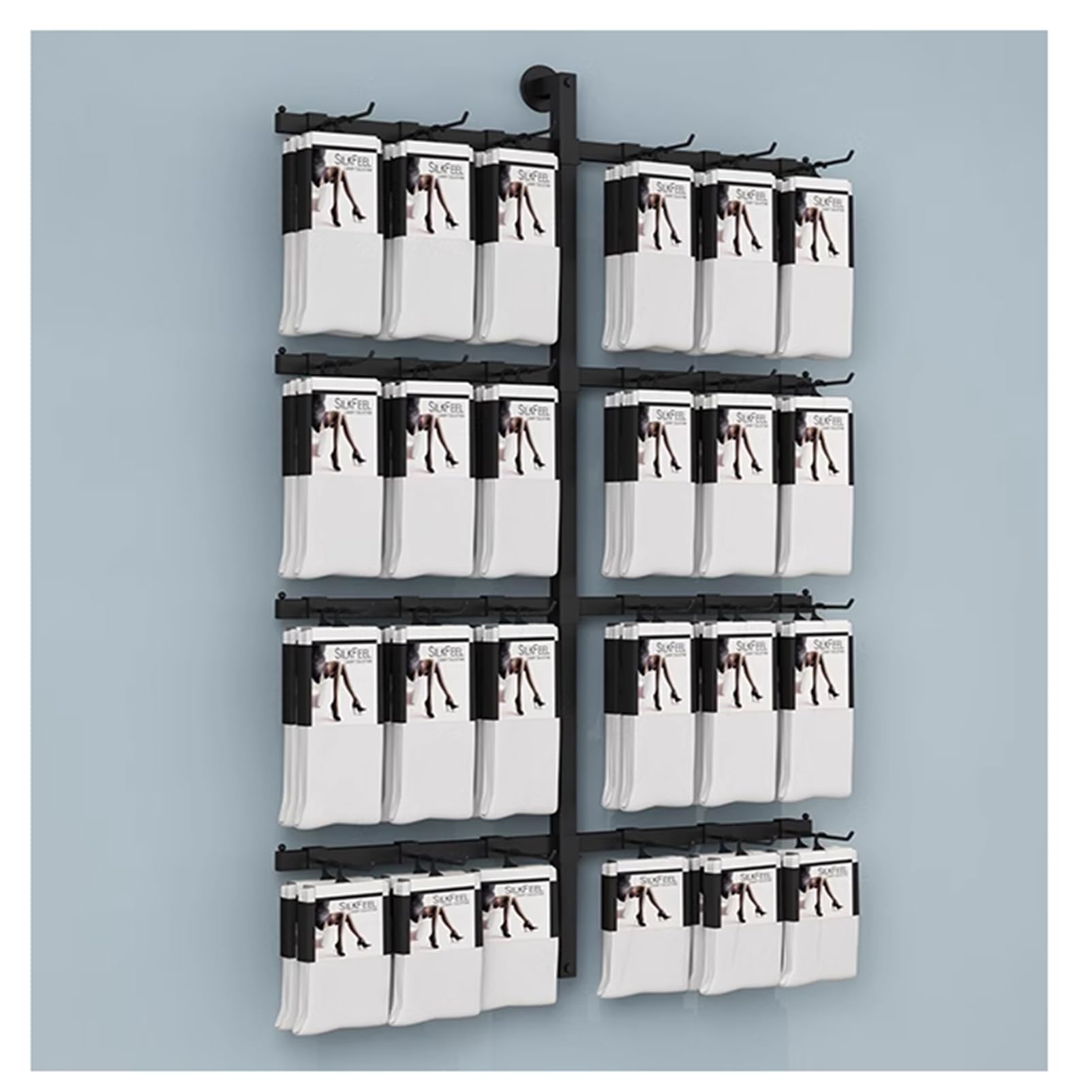 Amazon.com: Wall-Mounted Socks Storage Organizer Display Stand ...