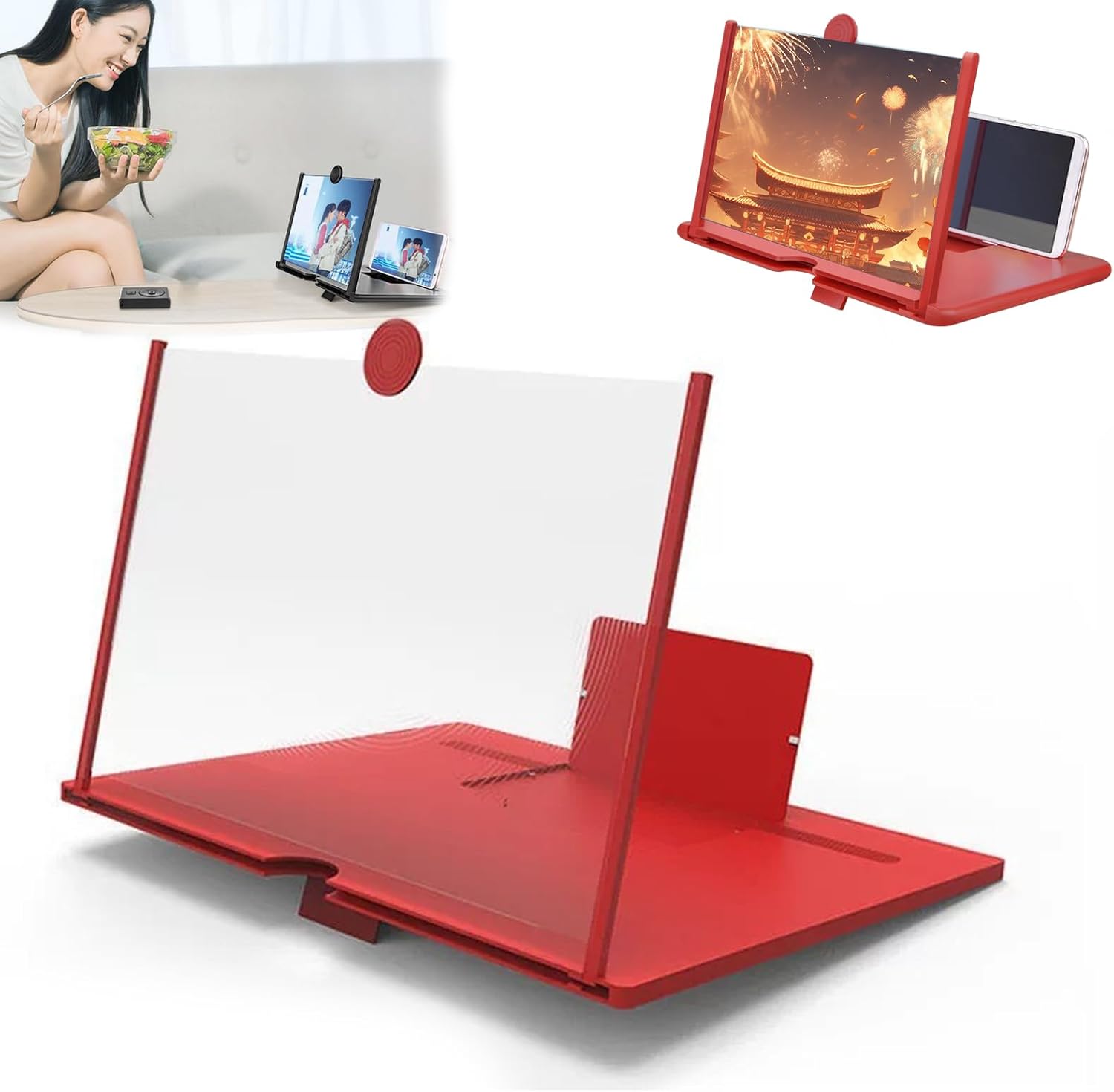Mobile Phone Magnifier - Ultra-HD Screen Magnifier, 10" Screen ...