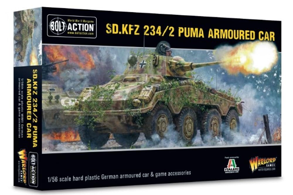 Amazon.com: Warlord Games German Army Puma Sd.Kfz 234/2-1:56 / 28mm ...