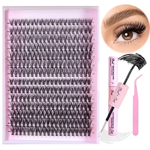 Volume Lash Clusters DIY Lash Extension Kit 300pcs Individual Lashes ...
