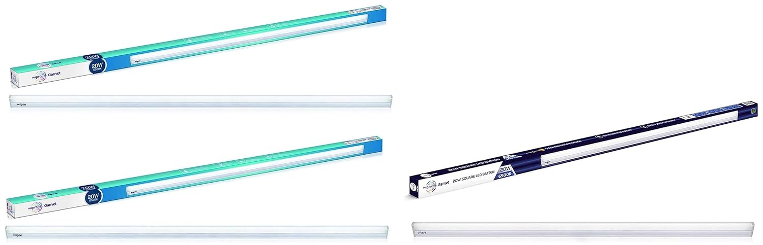 wipro 20W LED Cool Day Light Led Tubelight, Pack of 2, (D532065_2 ...