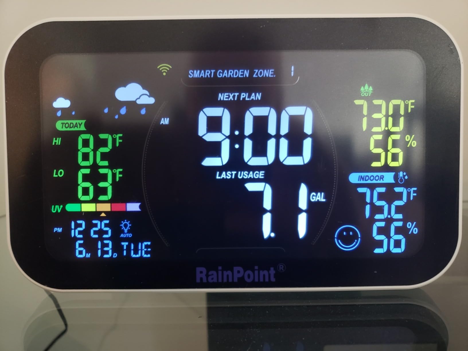 $11/mo - Finance RAINPOINT Sprinkler Timer WiFi Water Timer, Smart Hose ...