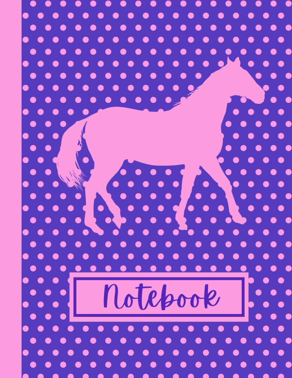 Horse Notebook Journal for Girls Age 8-12: Lined Pages (Wide Rule ...