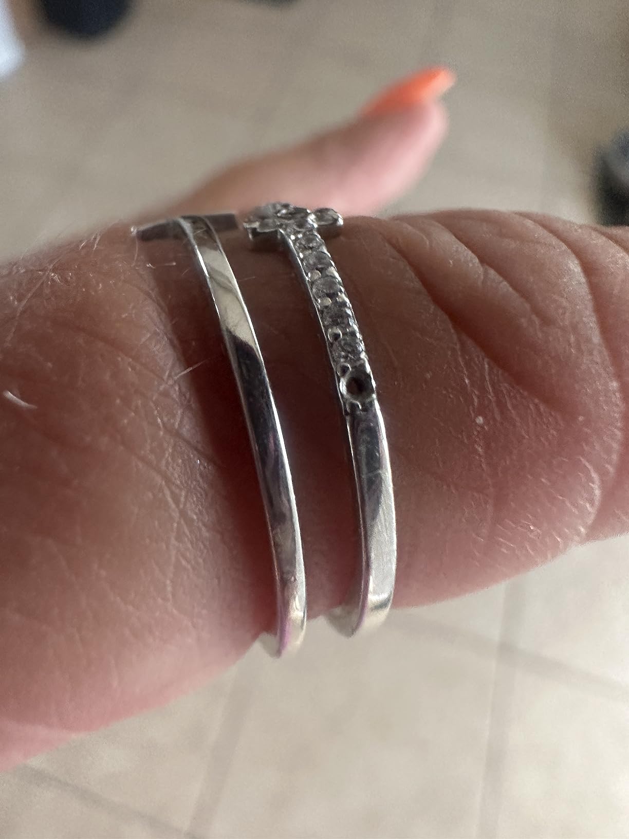 Amazon.com: LOVPEPY To My Daughter/Granddaughter Ring Pray Through It ...