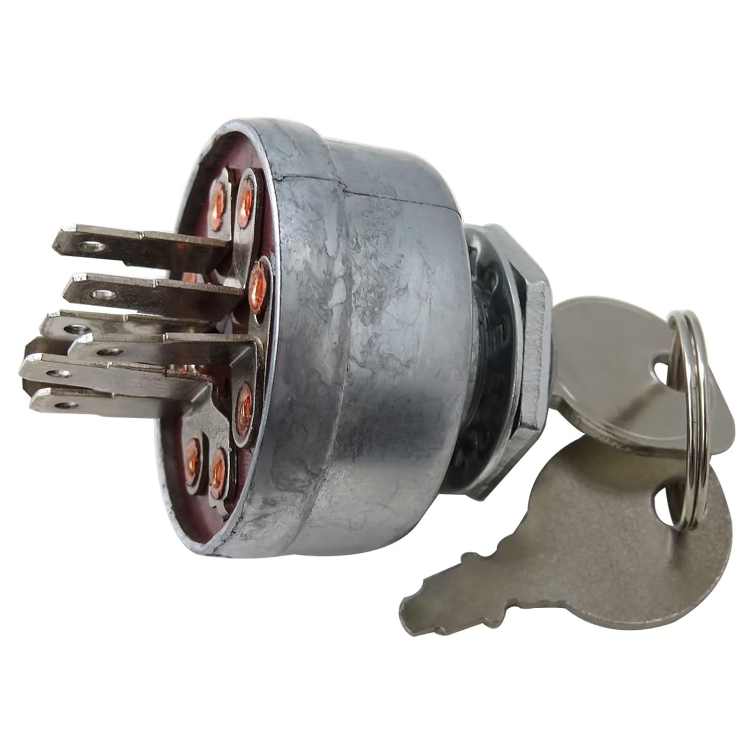 Amazon.com: 7 Terminal Ignition Starter Switch with (2) Keys for ...