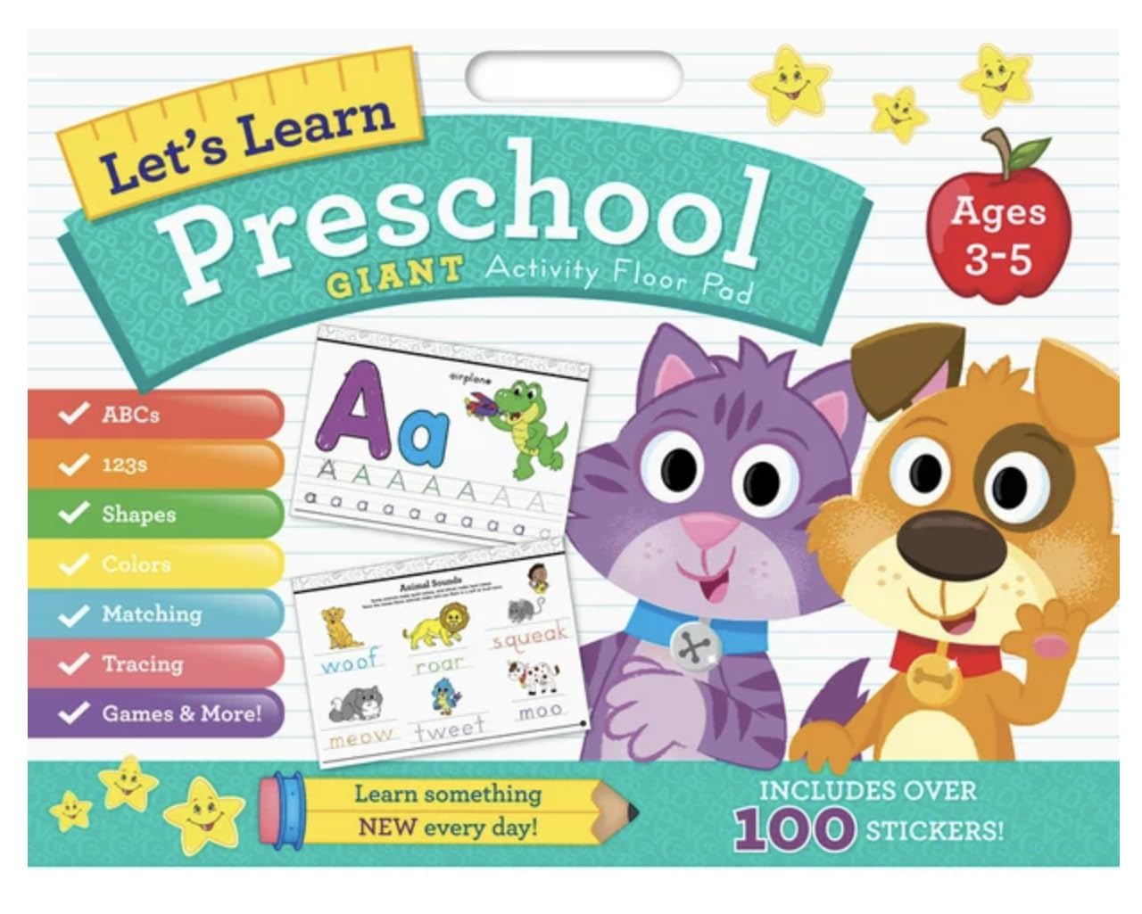 Let's Learn Preschool Floor Pad: Kidsbooks: 9781638540977: Amazon.com ...