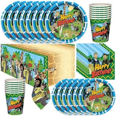 Amazon.com: Treasures Gifted Officially Licensed Wild Kratts Birthday ...