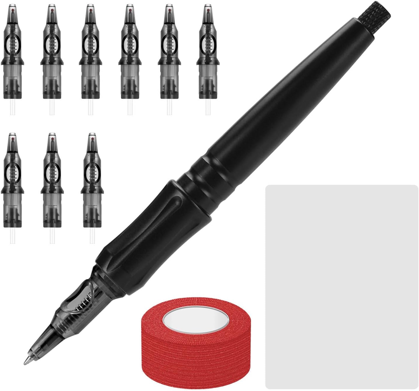 Tattoo Hand Poke a Stick Alloy Cartridge Pen Tool Beginner DIY Home ...