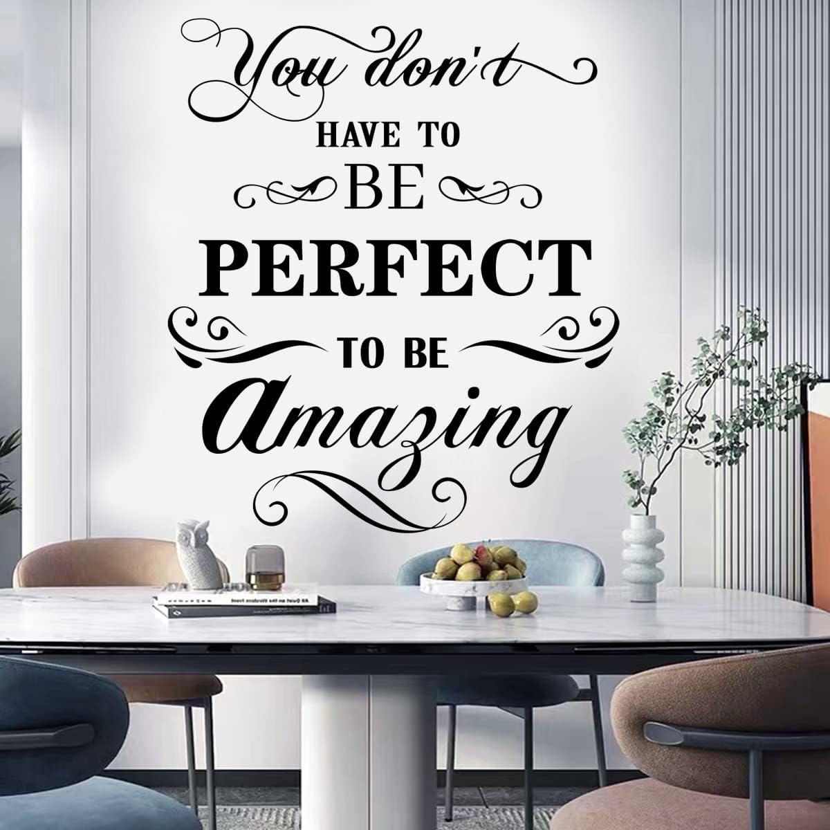 Amazon.com: Inspirational Quotes Wall Decals Large Saying Wall Stickers ...
