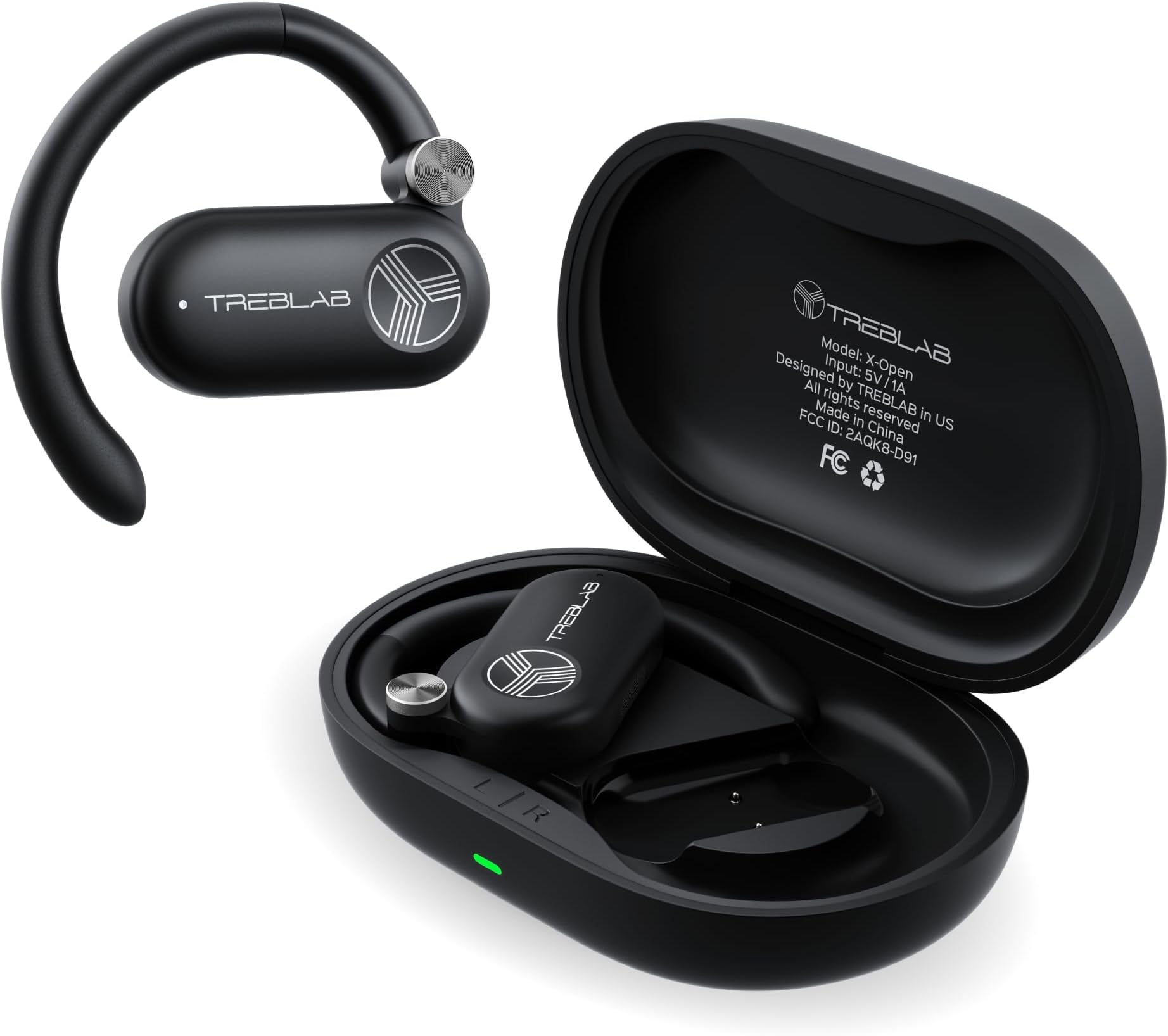 Amazon.com: TREBLAB X-Open - True Open Ear Wireless Earbuds ...