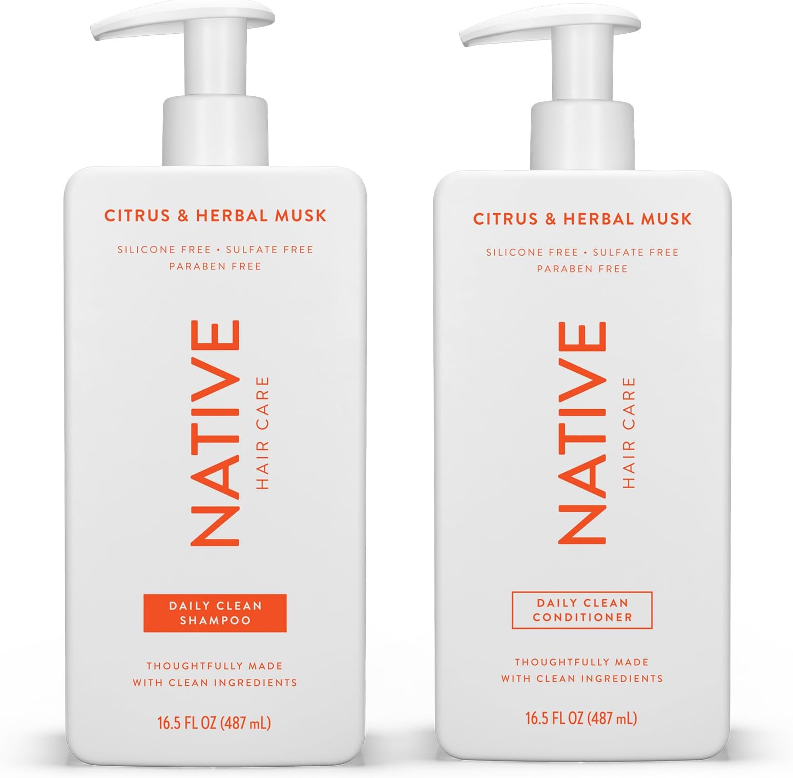 Amazon.com : Native Shampoo and Conditioner contain Naturally Derived ...