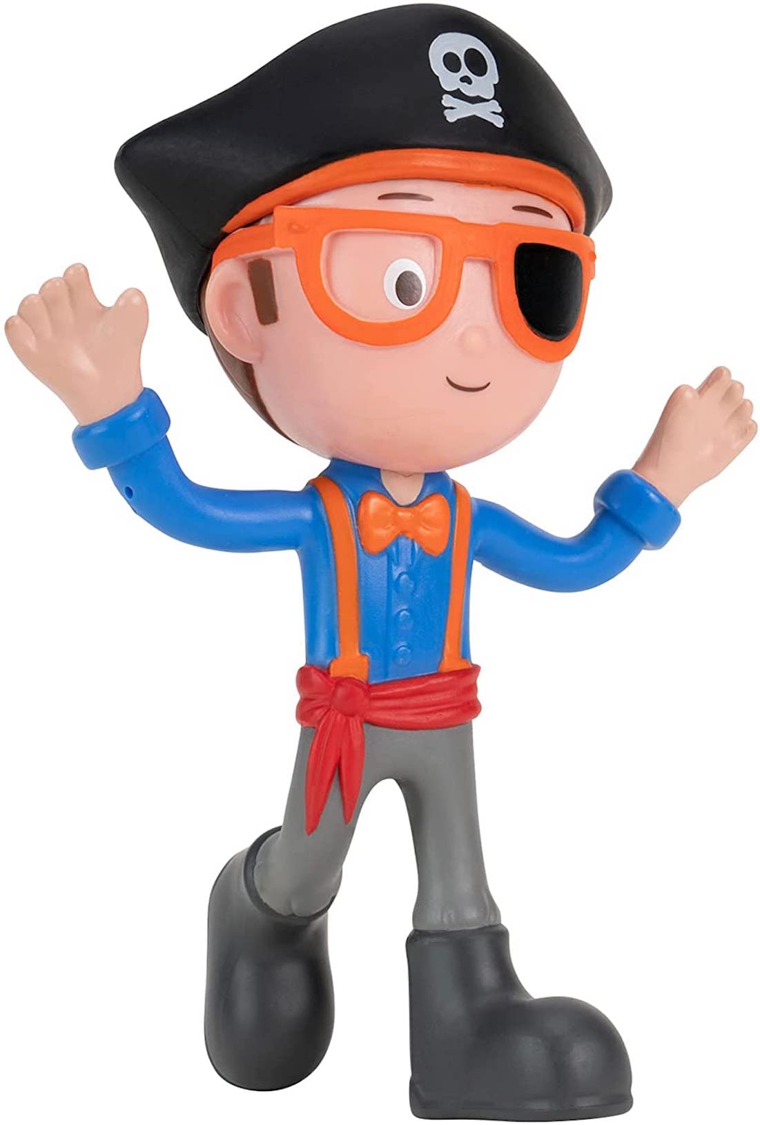 Buy Blippi Bendable Toy Action Figure - Pirate - 5 Inch Online at ...